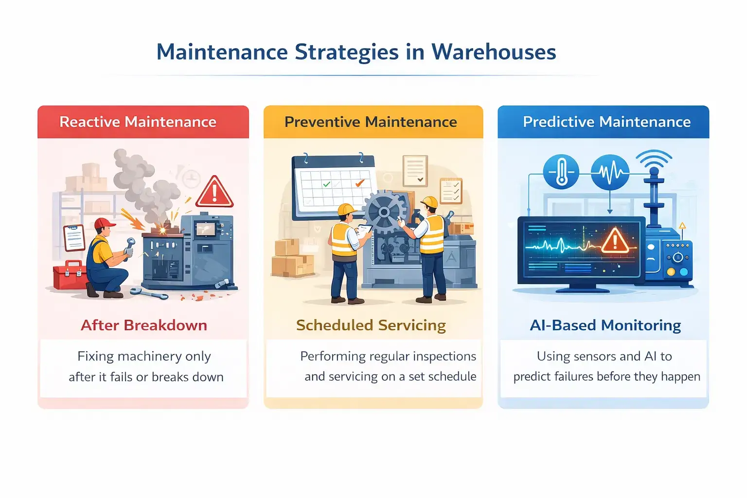 Predictive Maintenance in Warehouses: Using AI to Reduce Downtime and ...